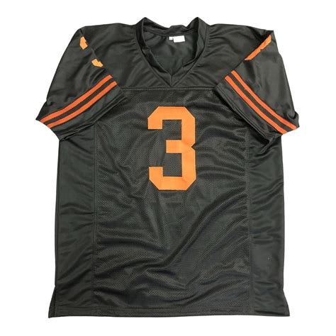 Quinn Ewers Autographed Signed Texas Longhorns Custom Black 3 Jersey