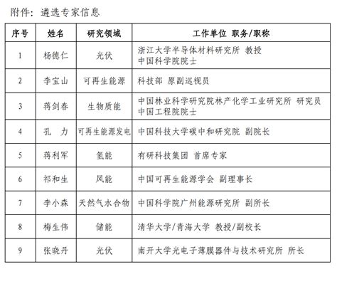 中国可再生能源学会“第八届中国科协青年人才托举工程项目”候选人名单公示 • 时代学者