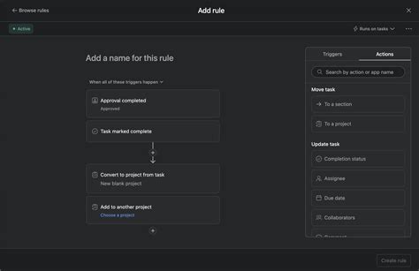 Automation To Create A New Project Once A Task Is Completed Ask The Community Asana Forum