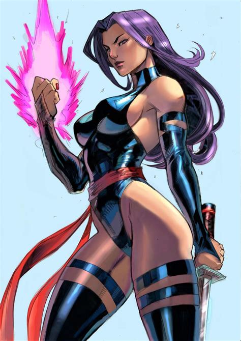 Psylocke Super Héroe Superheroes Femeninas Superheroes Dibujos
