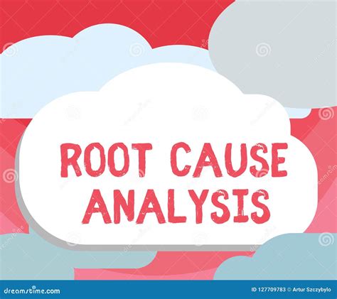 Handwriting Text Writing Root Cause Analysis Concept Meaning Method Of