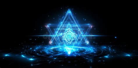 A Conceptual Representation Of Quantum Energy Illustrating The Intersection Of Quantum Physics