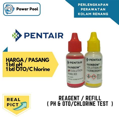 Promo Isi Ulang Test Kit Rainbow Pentair Ph And Chlorine Tester