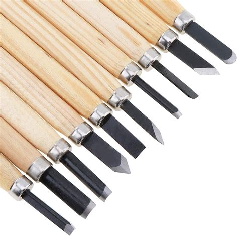 Custom High Quality 6pcs Wood Carving Chisel Set For Artists Carving