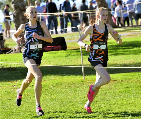 Foot Locker Girls Xc — Leachman Plays Follow The Leader Track And Field