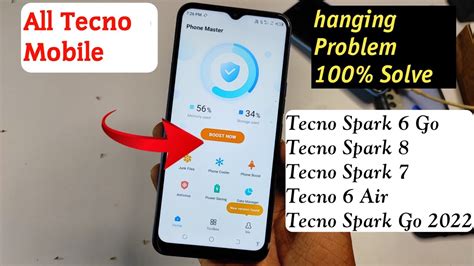 All Tecno Mobile Hanging Problem Solution Tecno Mobile Lag Problem Solution YouTube