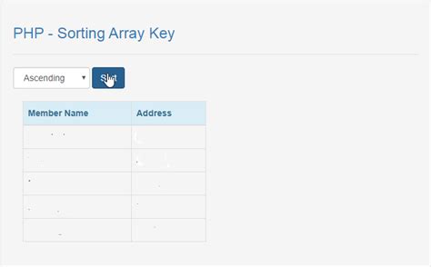 Sorting Array Key In Php Campcodes