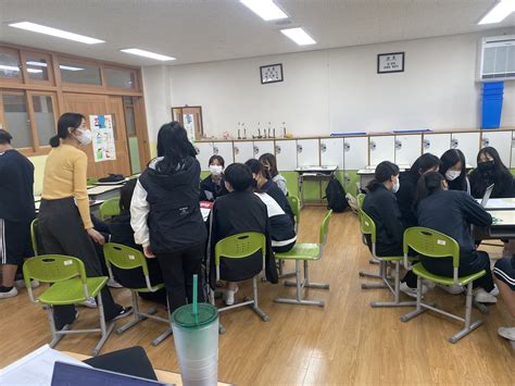 한울 중학교 뮤지컬 진로체험 씬메이커