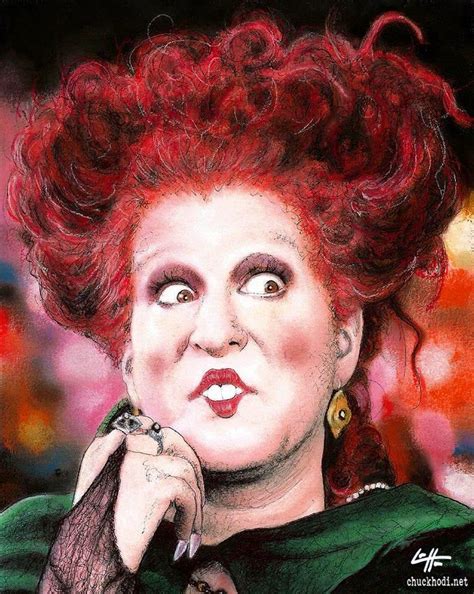 Winifred Sanderson Winnie Hocus Pocus Bette Midler Witch Spooky