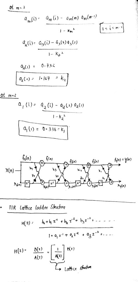Lattice Ladder Structure Ece 2006