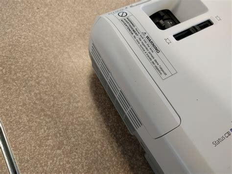 Cleaning A Filter On An Epson Projector La Cañada Unified School District