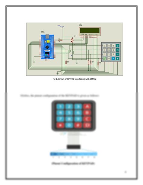 Solution Keypad Interfacing And Display On Lcd Using Stm32 Arm Cortex