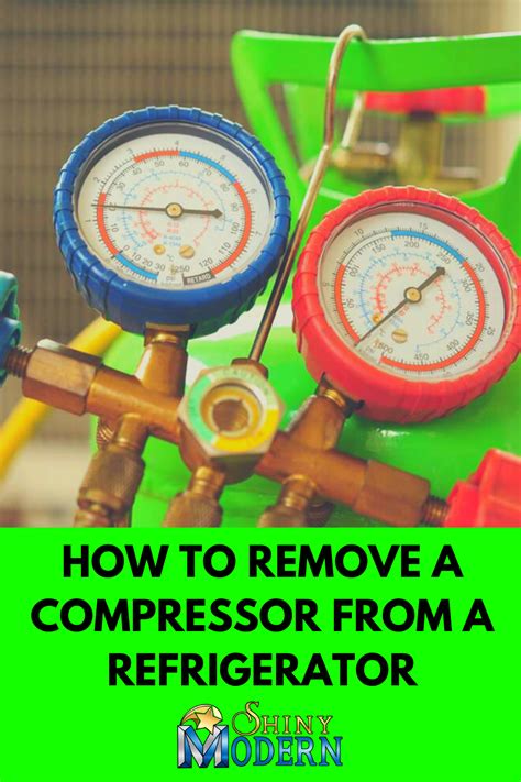 How To Remove A Compressor From A Refrigerator Refrigerator Compressor Upright Freezer