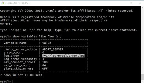Mysql Architecture 2disk Space And Error Logs Article 05 Ktexperts