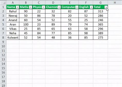 Autofilter In Excel Step By Step Guide With Example