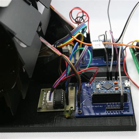 Skinnable Split Flap Display Module Hackaday Io