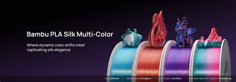 Pla Silk Multi Color Bambu Lab Us Store