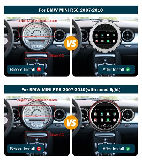 Android Screen For BMW MINI R56 R60 F54 F55 F56 New Car Soul