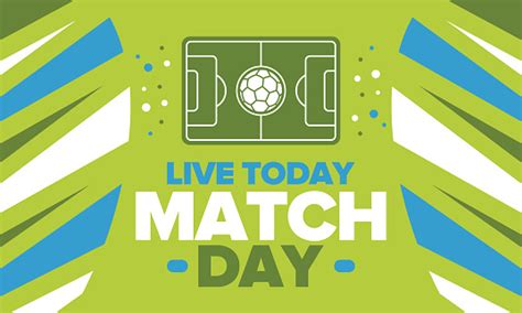 축구 경기의 날 경기의 날 푸볼 피치와 공 세계 선수권 대회와 유럽 컵 리그 플레이오프 정규 시즌 결승전 스포츠 포스터 벡터 일러스트 레이 션 Championship에 대한