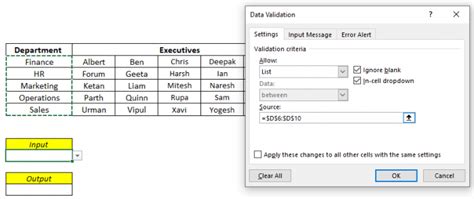 Excel Simplified Dynamic Dropdown Function FinShiksha FinShiksha