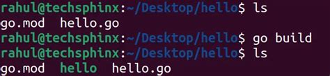 how to install go golang on ubuntu techsphinx