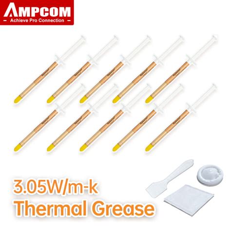 Ampcom Thermal Grease Compound Silicone Cooling Paste Heastsink High Thermal Conductivity