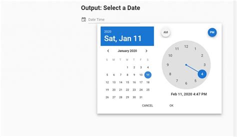 Javascript Datepicker Design Code Examples Onaircode