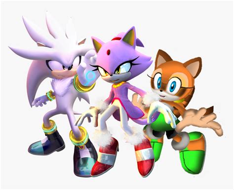 Sonic Team Wikipedia Sonic The Hedgehog Team Silver Hd Png Download