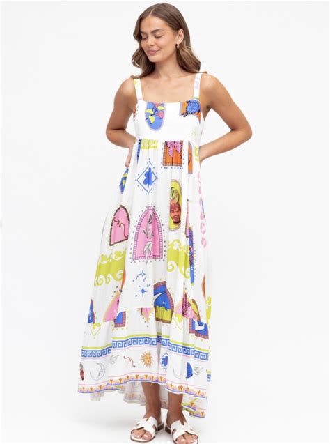 Label Of Love Sunetta Maxi Dress Salt 66