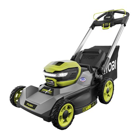 40v Hp Brushless 21 Battery Walk Behind Dual Blade Lawn Mower Kit