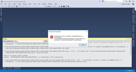are these samples intend to not support vs 2015 at all · issue 26 · conceptdev xamarin forms