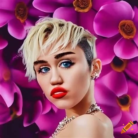 Miley Cyrus Caricatures On Craiyon