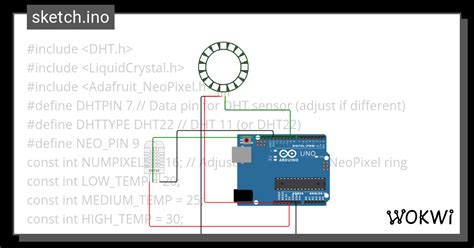Plant Monitoring Device Wokwi Esp32 Stm32 Arduino Simulator