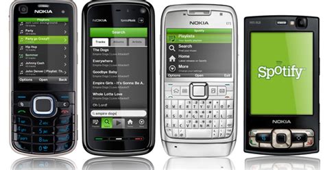 Spotify Launches On Nokia Samsung Sony Ericsson Phones Cnet