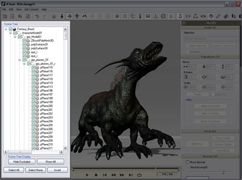 User Interface Scene Tree