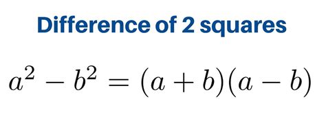 Factoring The Difference Of Squares 9th Grade Flashcard Wayground
