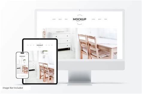 Premium PSD Multi Device Application Screen Mockup
