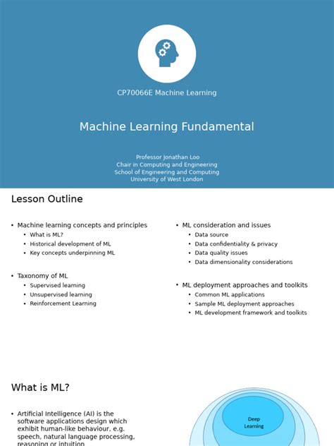 Fundamentals Of Ml 1 Pdf Machine Learning Dependent And
