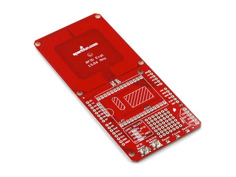Dev 10406 Sparkfun Rfid Evaluation Shield 1356mhz