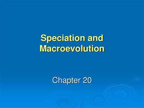 Ppt Speciation And Macroevolution Powerpoint Presentation Free Download Id 3606004