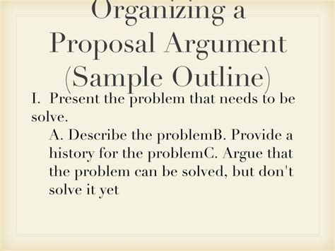 Writing Proposal Arguments Writing Proposal Arguments