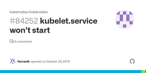 Rvice Wont Start · Issue 84252 · Kuberneteskubernetes · Github
