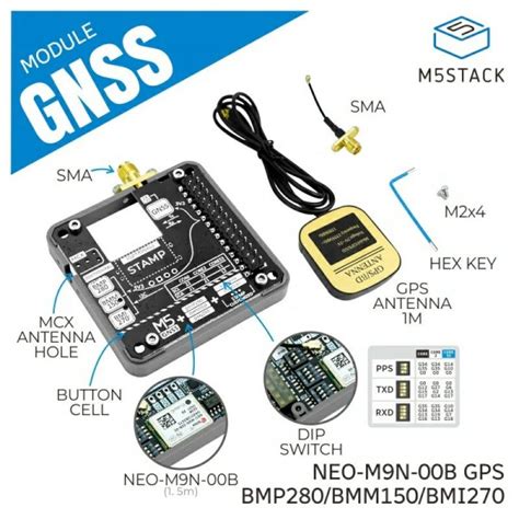 M5stack Gnss Module Met Imu En Luchtdruk Sensor Neo M9n Voor M5core