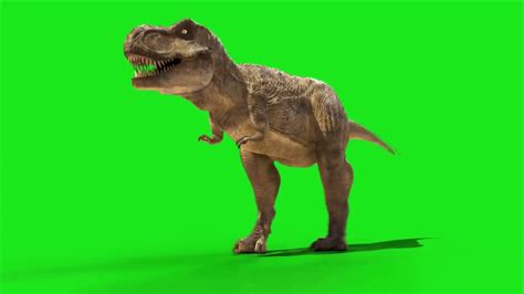T Rex Roar Jurassic Park T Rex Sounds Green Screens Diy Youtube