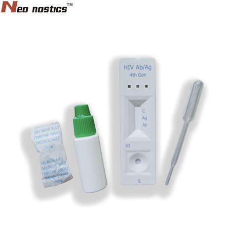 One Step HIV 4th Generation HIV Antibody Antigen Combo Test Kit China Rapid Test Kit And HIV