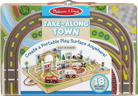 Melissa And Doug Wooden Take Along Town — Delightful Rainglow