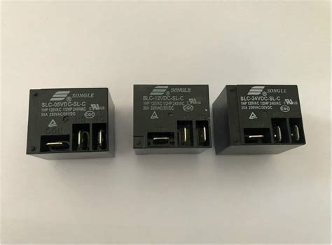 Relay SLC VDC SL C SLC VDC SL C SLC VDC SL C Set Of Conversions PIN A T Size SLC