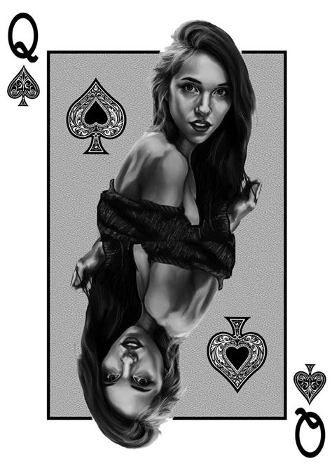Queen Of Spades By Nottimpahae On Deviantart