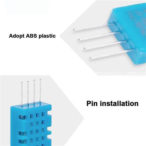 Pcs DHT Temperature Humidity Sensor Module Digital Single Bus V With Jumper Wires For