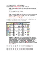 Understanding Human Genetics DNA Sequencing Mutations Course Hero